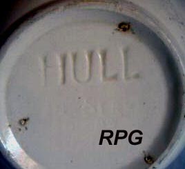 Hull Pottery price guide signatures