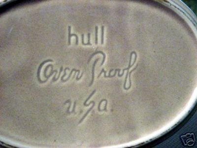 Hull Pottery price guide signatures